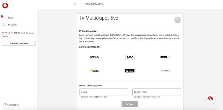 Activación TV Multidispositivo | Ayuda Vodafone Particulares