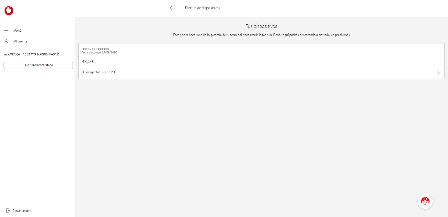Consulta y descarga facturas de tus dispositivos | Ayuda Vodafone ...